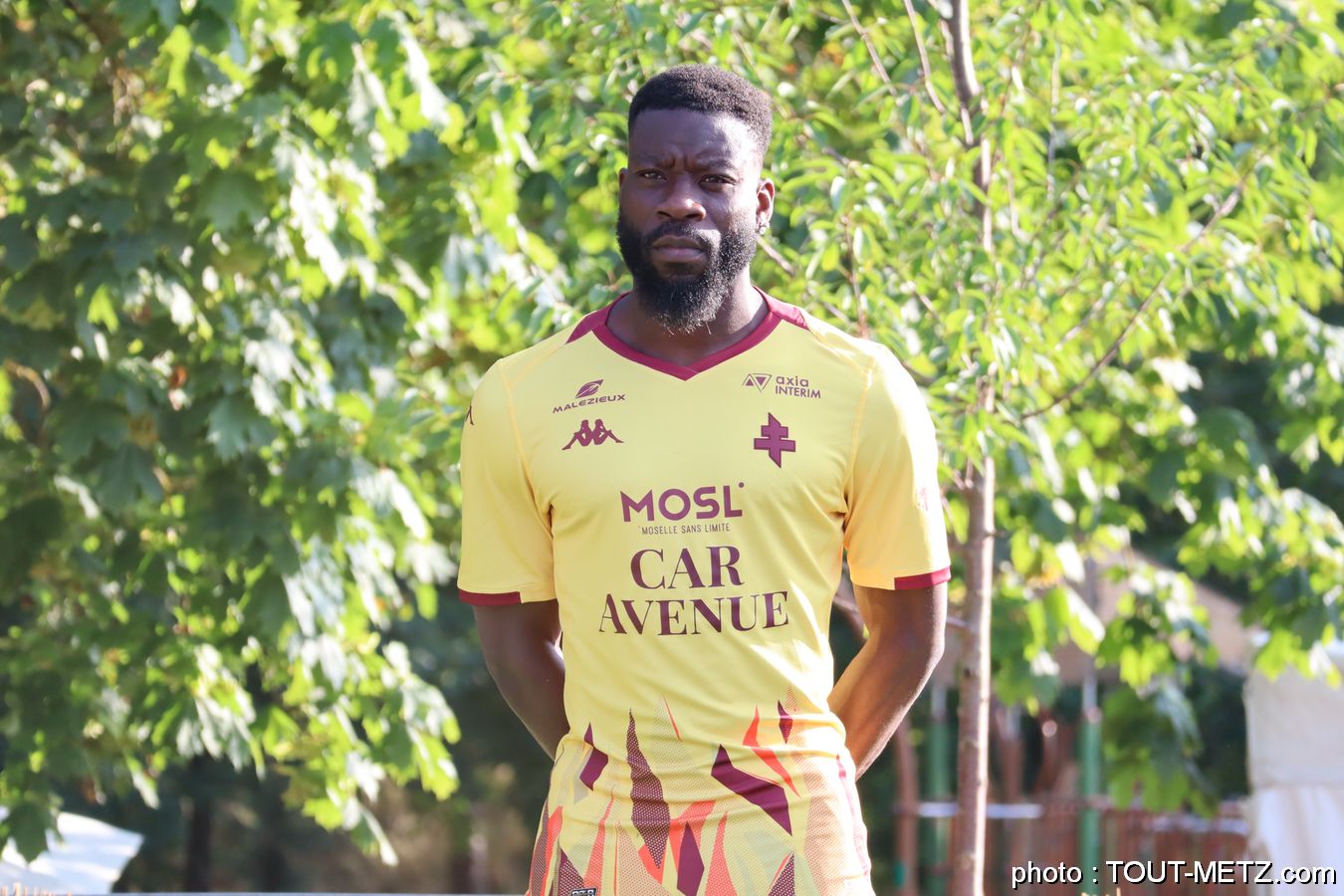 Le Graoully présent sur les maillots 2023-2024 du FC Metz