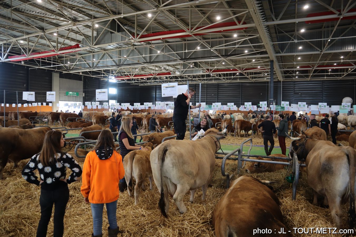 Ouverture du salon de l'élevage AGRIMAX 2024 à Metz (photos)